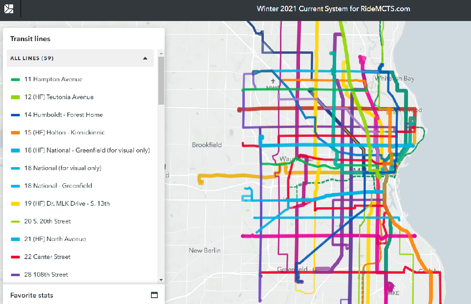 MCTS System Map